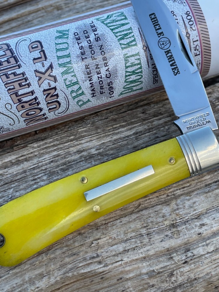 GEC NORTHFIELD ** 470123 SMOOTH YELLOW BONE VIPER