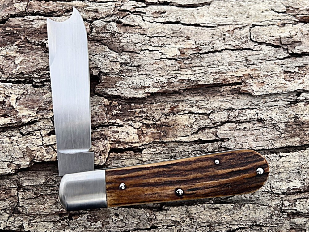 BENINI-FACAS CUSTOM CPM 154 BLADE STEEL STAG ONE ARM MAN SLIPJOINT ...