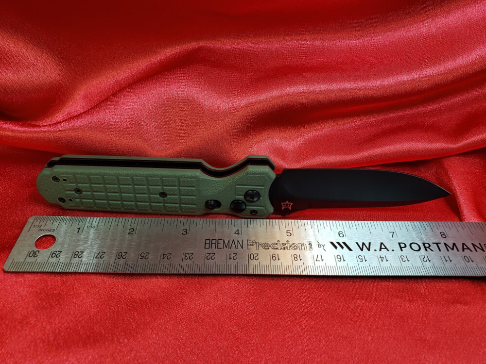 Fox Automatic. Made in Manaigo Italy, N690Co Blade Steel. NEW with Box ...