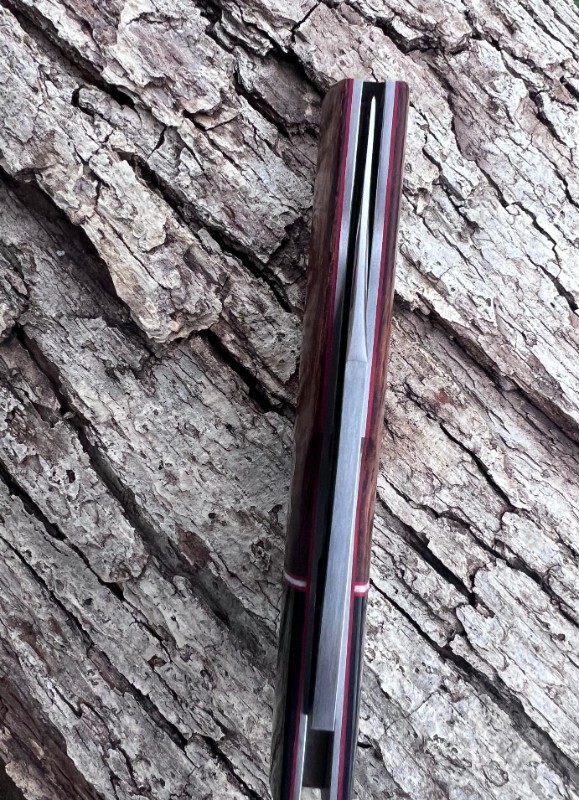 STEENKAMP M390 IRON WOOD GUNSTOCK CLIP BLADE SLIP-JOINT
