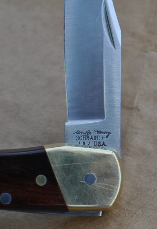 Schrade+ LB7 Mint Loss prevention Number 5 Pins Original Sheath ...