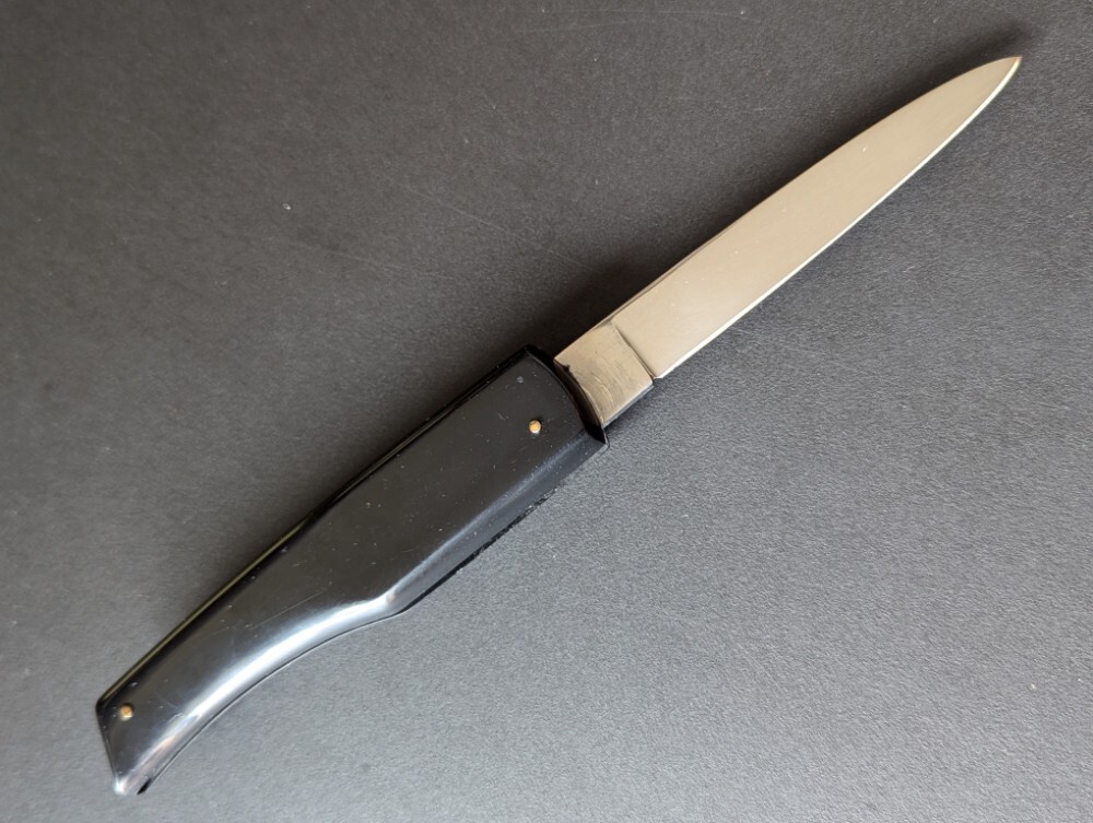 NOS Antique Collini Fly Lock "INOX Patent" Swedge Blade