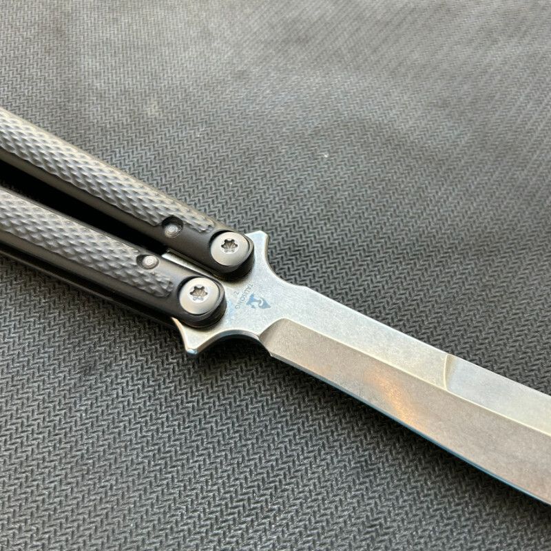 Flytanium + Eldon Talley Talisong Z Balisong Butterfly Knife 4.5 AEB-L Blade