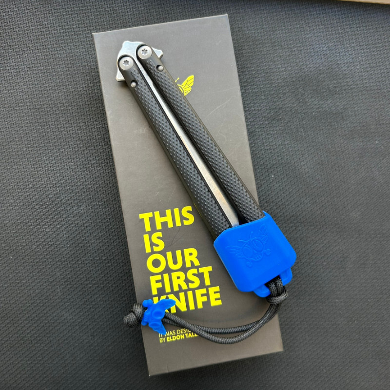 Flytanium + Eldon Talley Talisong Z Balisong Butterfly Knife 4.5 AEB-L Blade