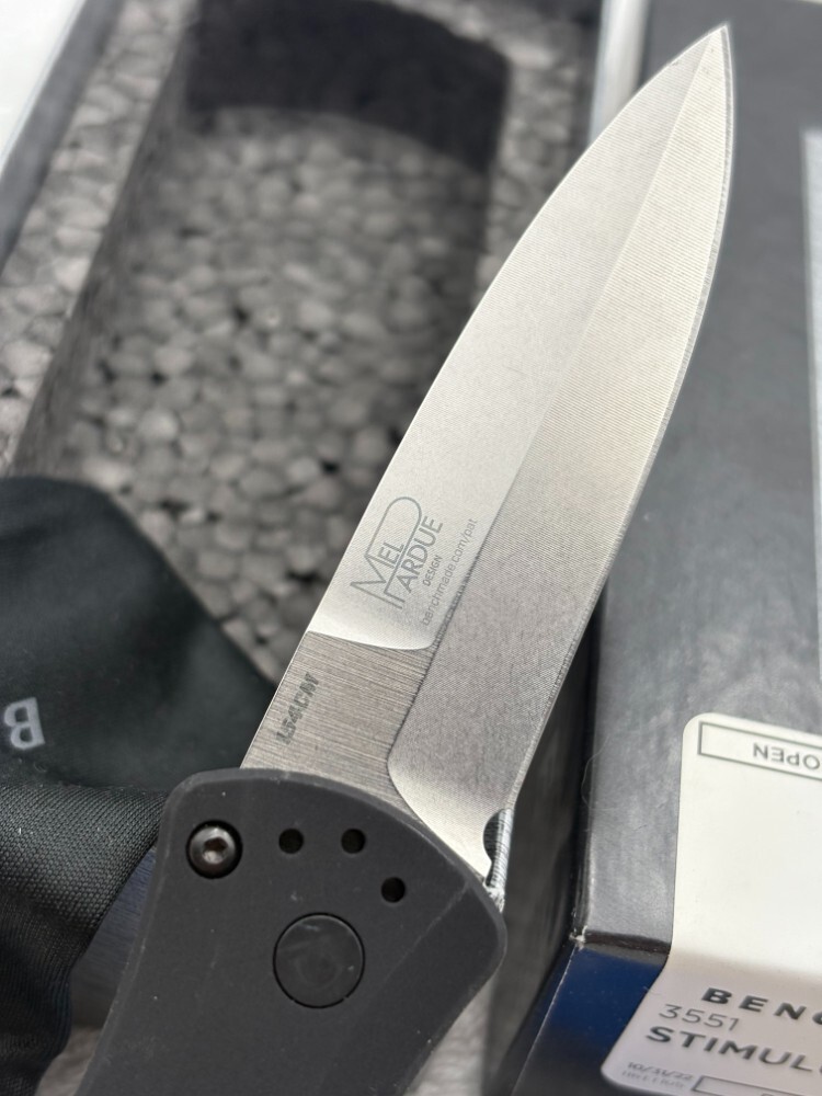 Benchmade 3551 Stimulus Push Button Automatic Knife With Integrated ...