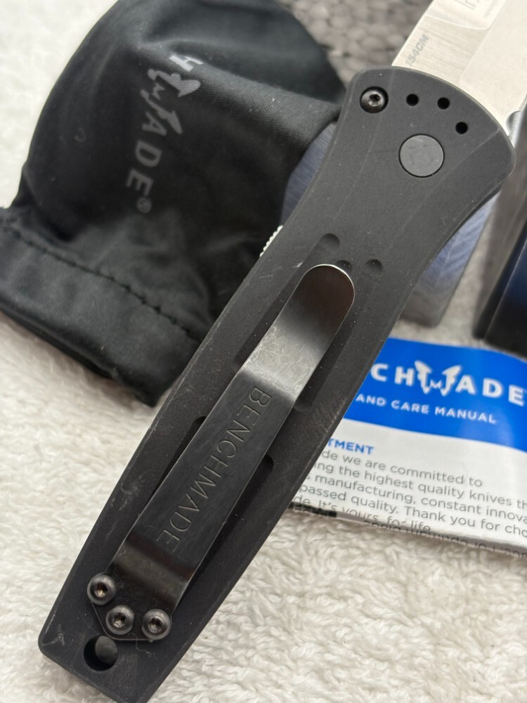 Benchmade 3551 Stimulus Push Button Automatic Knife With Integrated ...
