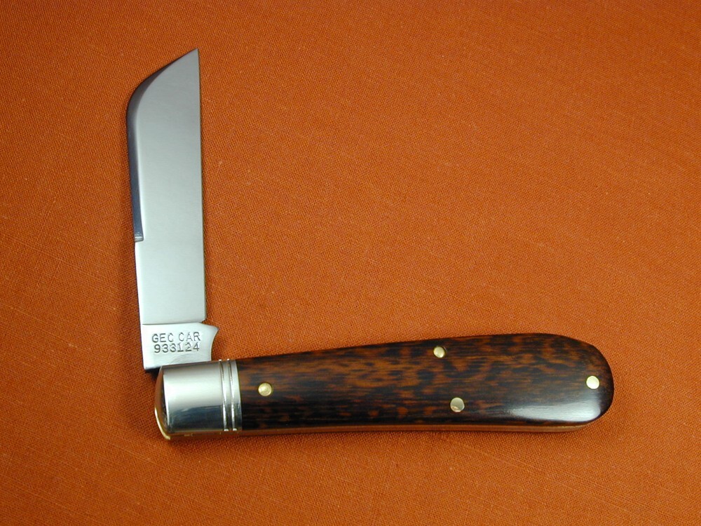 Great Eastern Cutlery GEC Smooth Snakewood Rams Foot Knife NIT 933124 ...