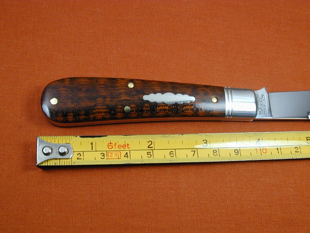 Great Eastern Cutlery GEC Smooth Snakewood Rams Foot Knife NIT 933124 ...