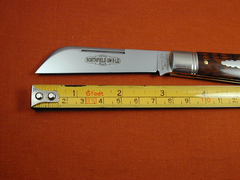 Great Eastern Cutlery GEC Smooth Snakewood Rams Foot Knife NIT 933124 ...