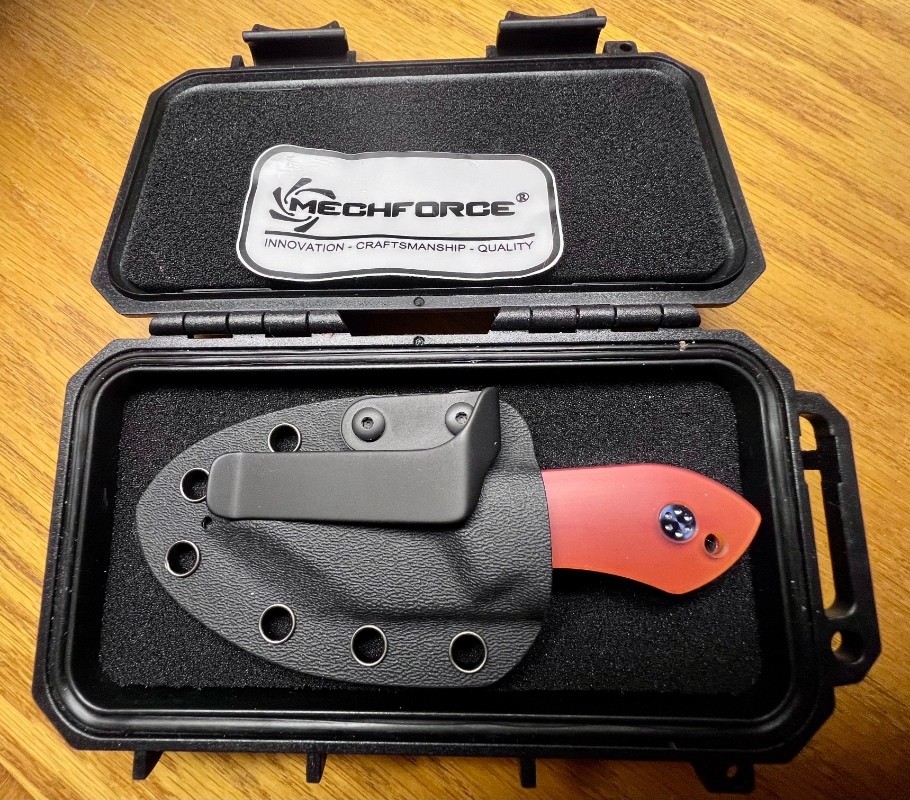 Mechforce Jensen Bergman Collab Brew Tool Fixed Blade Knife 1.93" CPM ...