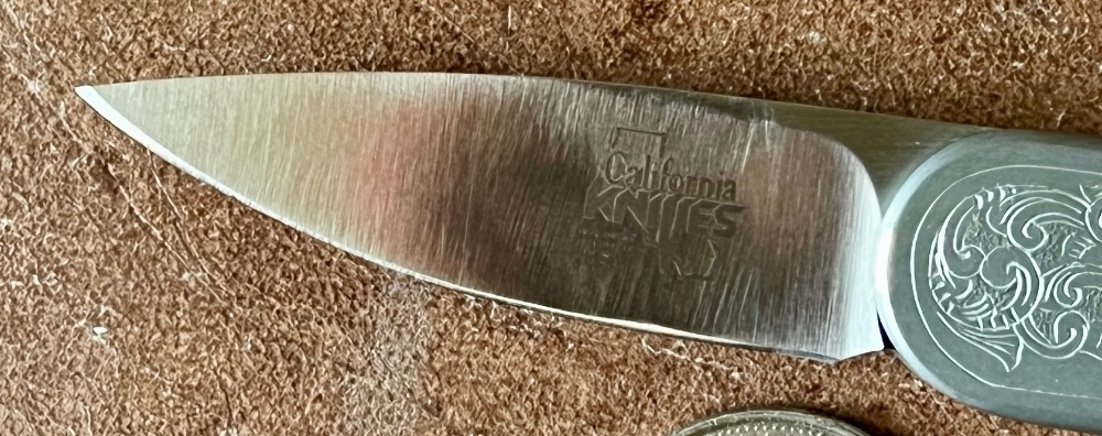 Beautiful Small Custom Or Prototype Switchblade Knife, 90’s California ...
