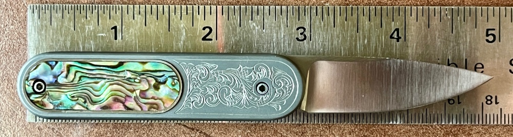 Beautiful Small Custom Or Prototype Switchblade Knife, 90’s California ...
