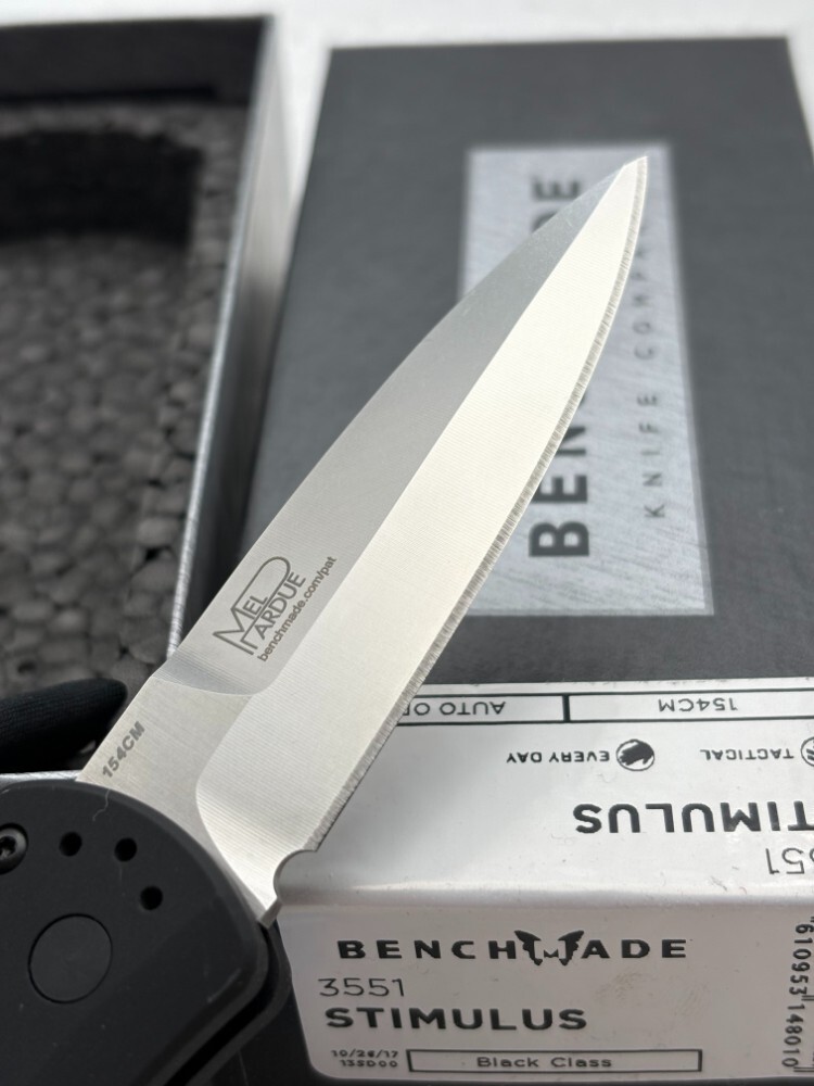 Benchmade 3551 Stimulus Push Button Automatic Knife With Integrated ...