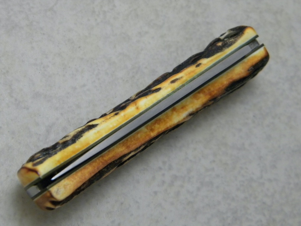 Case XX USA 1976 Stag 5137 SS Kentucky Bicentennial Sodbuster Jr. Knife