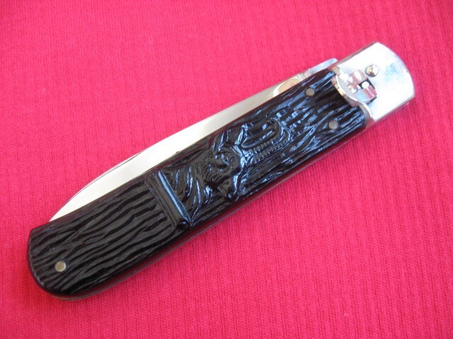 Vintage AITOR-INOX-SPAIN Leverlock Switchblade Knife