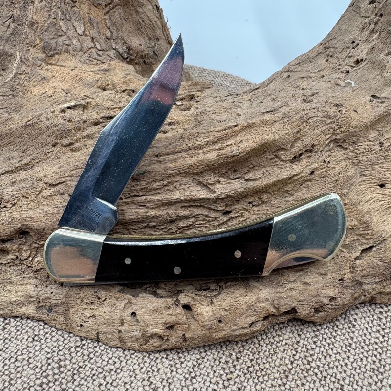 German Bull Folding Lock Back Folding Pocket Knife clip point 2.25 ...
