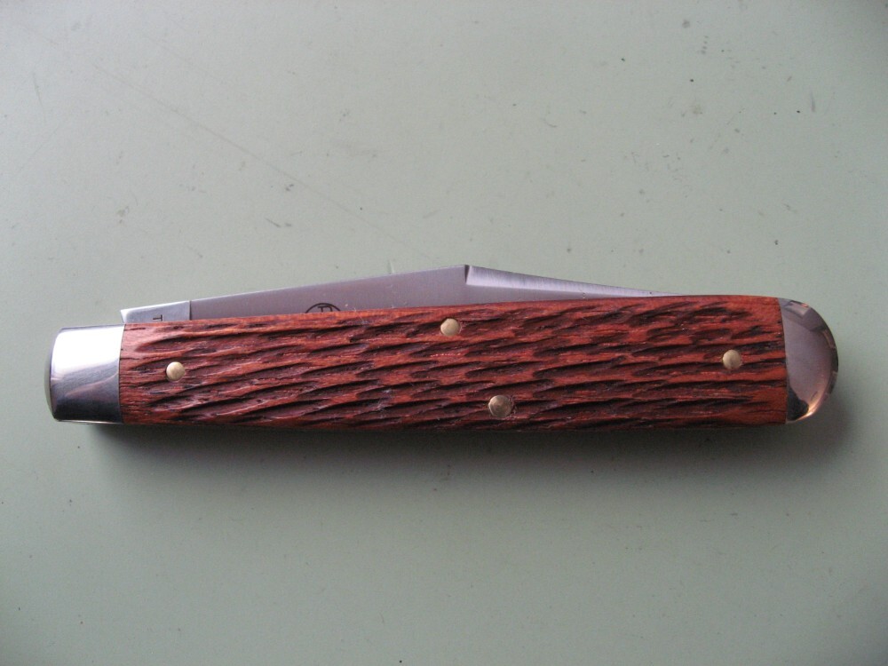 GEC 871223 ENGLISH JACK BEAVER TAIL JIGGED BRAZILIAN CHERRY #4