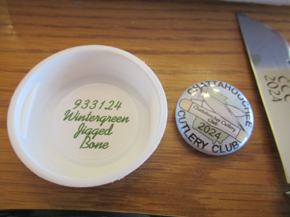 Great Eastern Wintergreen Bone Ram Foot 1 of 30 Made Pattern # 933124