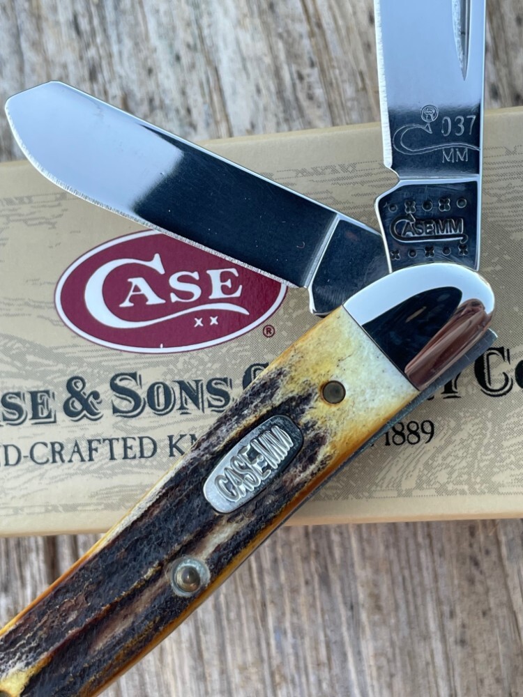 CASE XX ** 2000 MILLENNIUM STAG 087 STOCKMAN