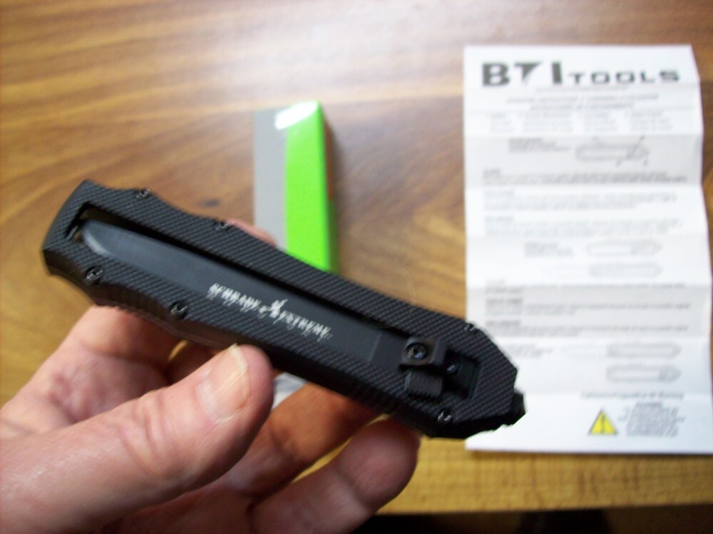 Schrade Knife Discontinued OTF Spring Loaded Survival W/Safety UNUSED ...