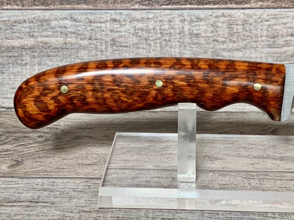 Custom Fish Filet Knife in AEB-L Stainless Steel with Snakewood Handles