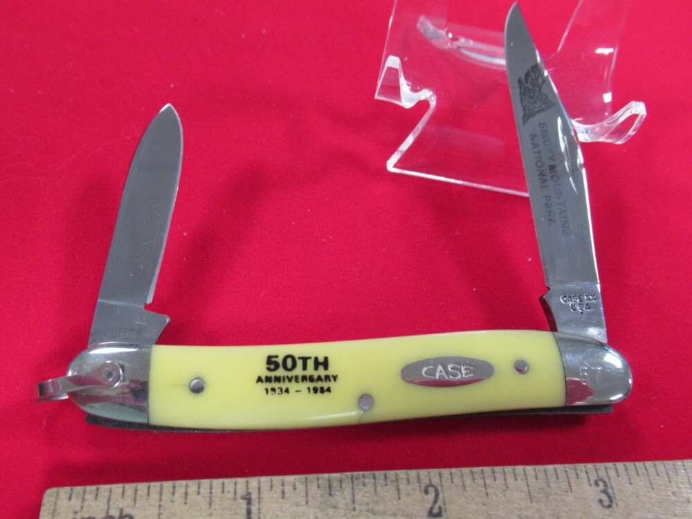 Case XX 1979 Yellow Handle 50th Anniversary Model # 03244 B