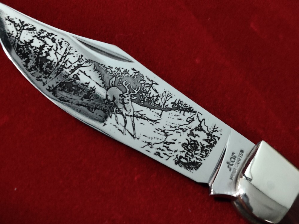 STAR DEER SLATER Big Clasp Knife