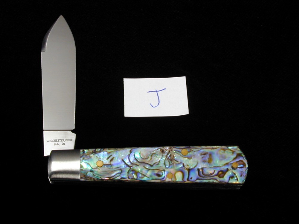 Beaver Falls Cutlery LVS Abalone Jack Knife from Cooper Cutlery Made In ...