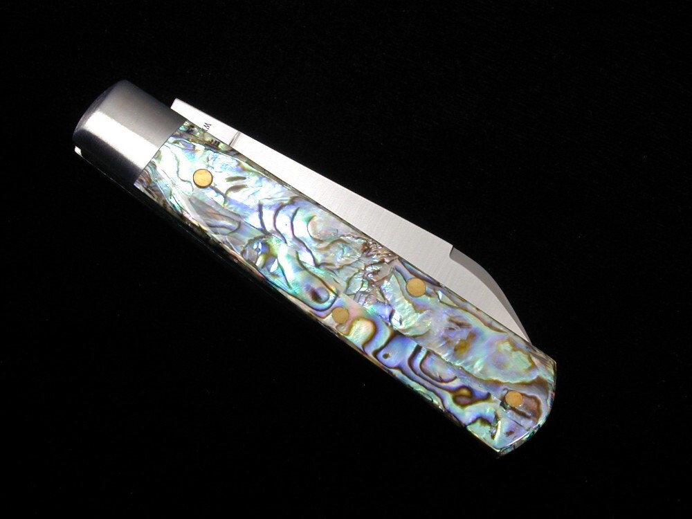 Beaver Falls Cutlery LVS Abalone Jack Knife from Cooper Cutlery Made In ...
