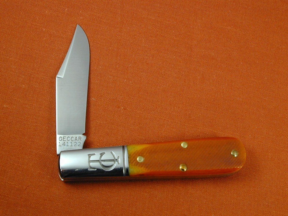 Great Eastern Cutlery GEC Goldenrod Sawcut Bone Barlow Knife 141122 ...