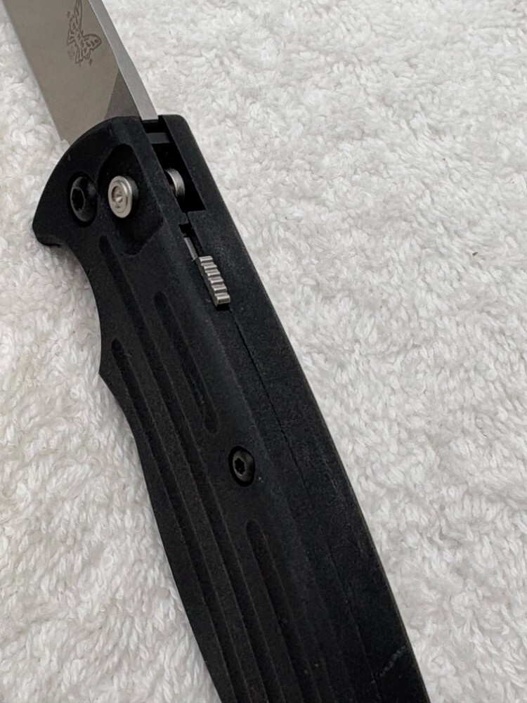 Benchmade 2551 Mini Reflex Push Button Automatic With Integrated Safety ...