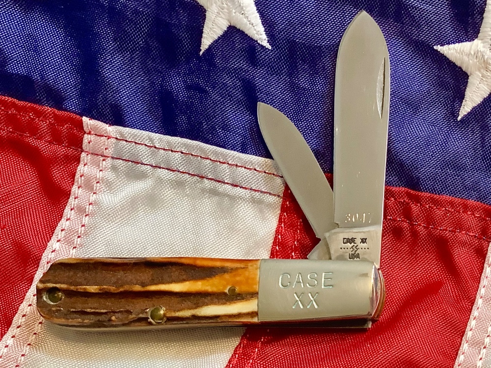 Case XX 1982 8 Dot Barlow w/ Great Stag Handles -Mdl# 52009 SSP ...