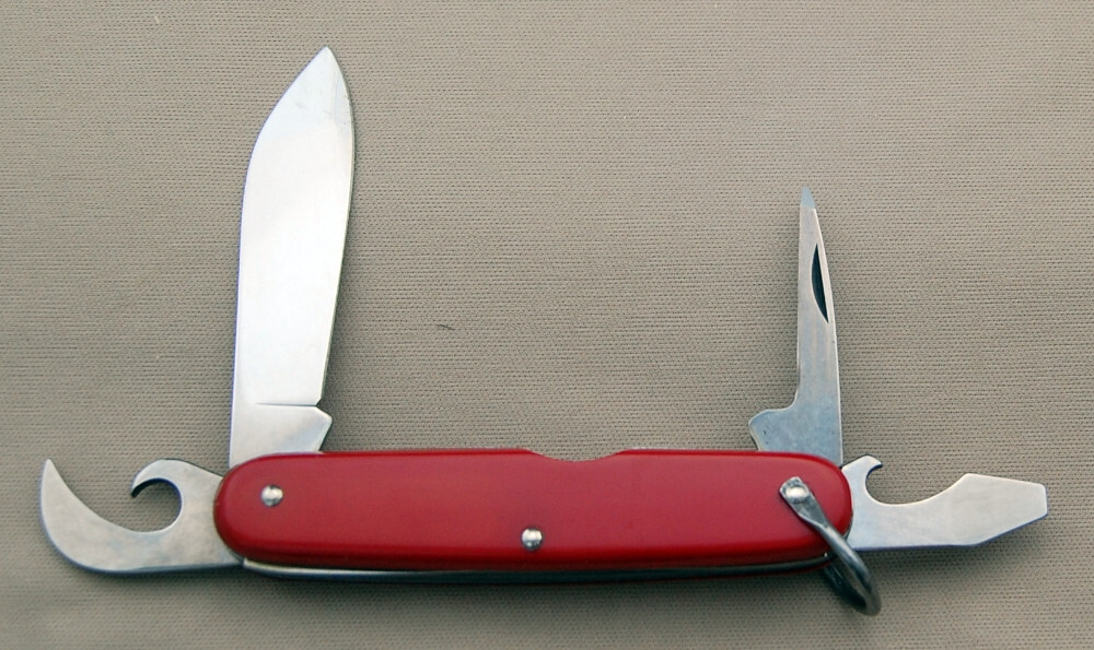 Official BSA Red Imperial 4-Blade Scout Knife In It's Original ...