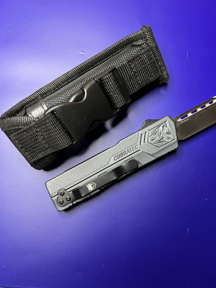 CobraTec Lightweight OTF Gray with carry case