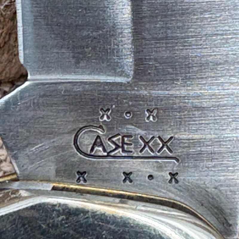 2003 Case XX 6265 SS Dual Blade Folding Hunter Knife Jigged Rosewood ...