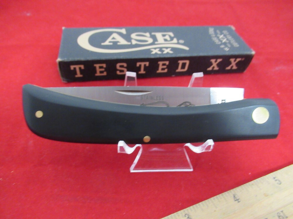 Case XX 2022 Black Synthetic Sod Buster Pattern # 2138 SS