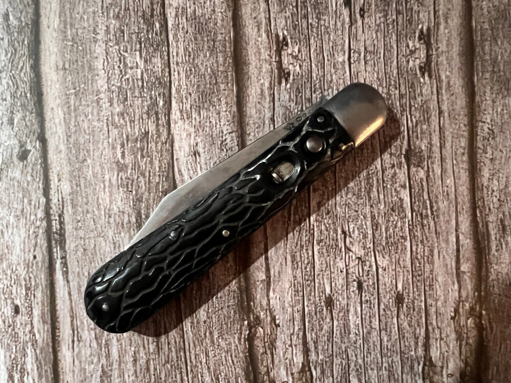 VINTAGE PRESTO GEO. SCHRADE BRIDGEPORT CONN. PAT JAN 30 - 40 BLACK ...