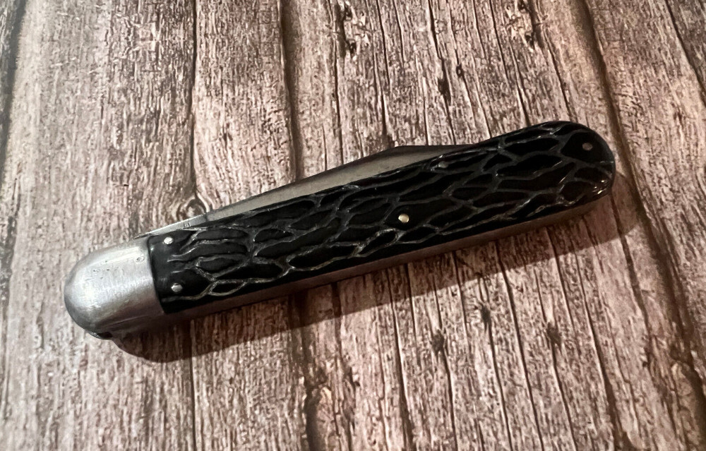 VINTAGE PRESTO GEO. SCHRADE BRIDGEPORT CONN. PAT JAN 30 - 40 BLACK ...