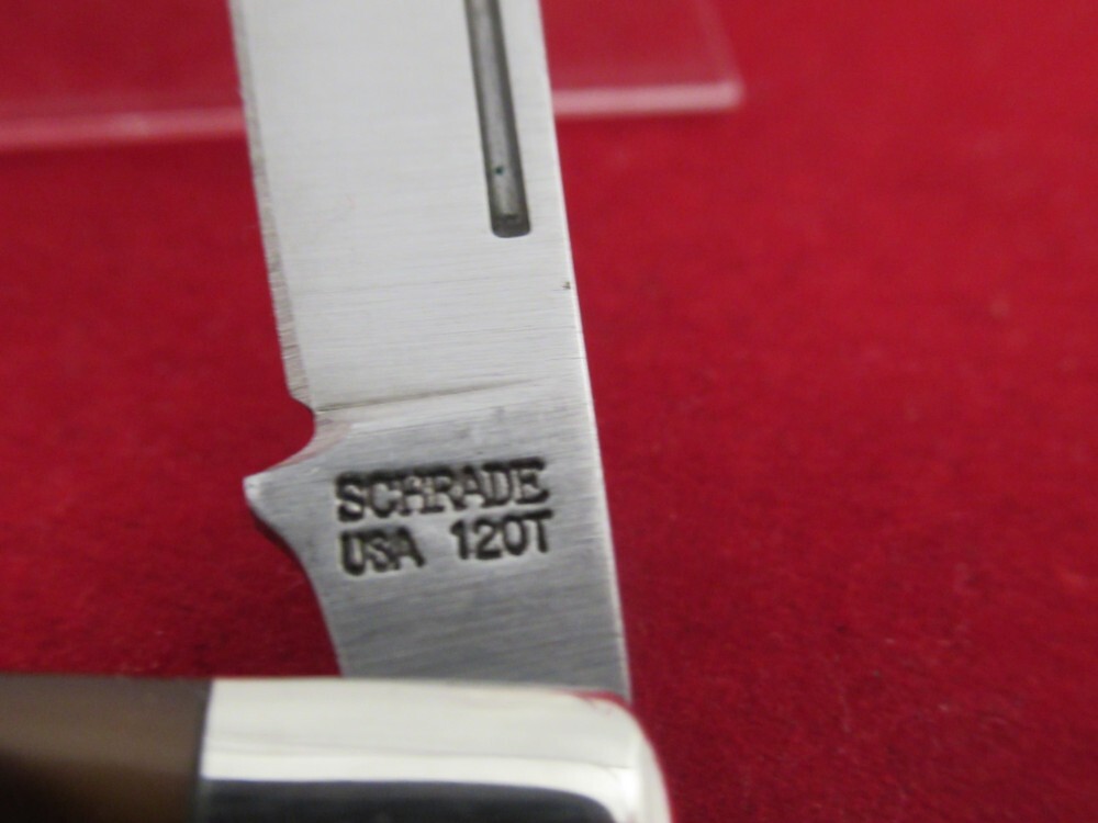 Schrade Old Timer Saw Cut Delrin Peanut Model # 12OT