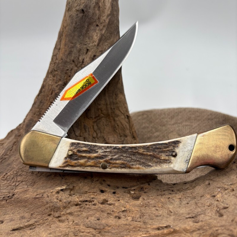 PUMA GERMANY PRINCE FOLDING KNIFE ** NEW ** STAINLESS STEEL -3.74 BLADE ...