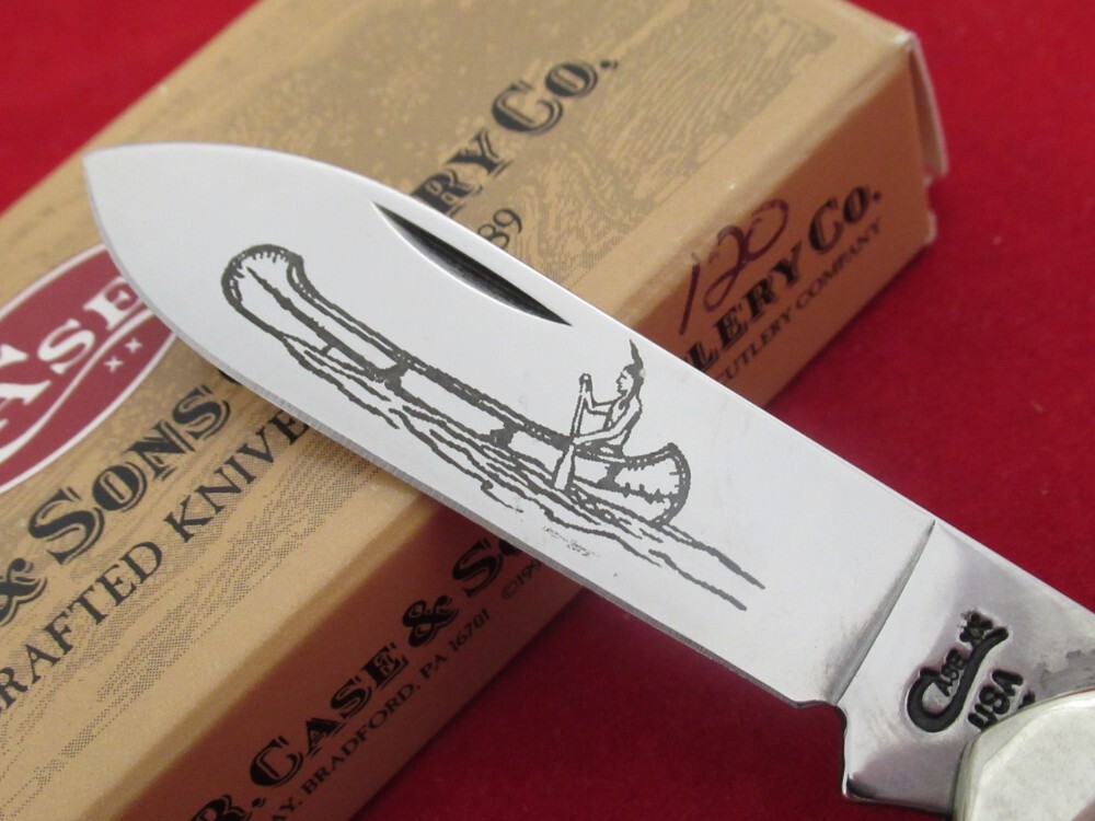 Case XX 1997 Brown Bone Canoe Pattern # 62131 CV