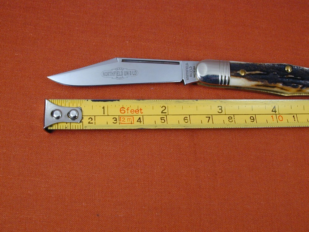 Great Eastern Cutlery GEC Northfield Sambar Stag Conductor Knife NIT 1 ...