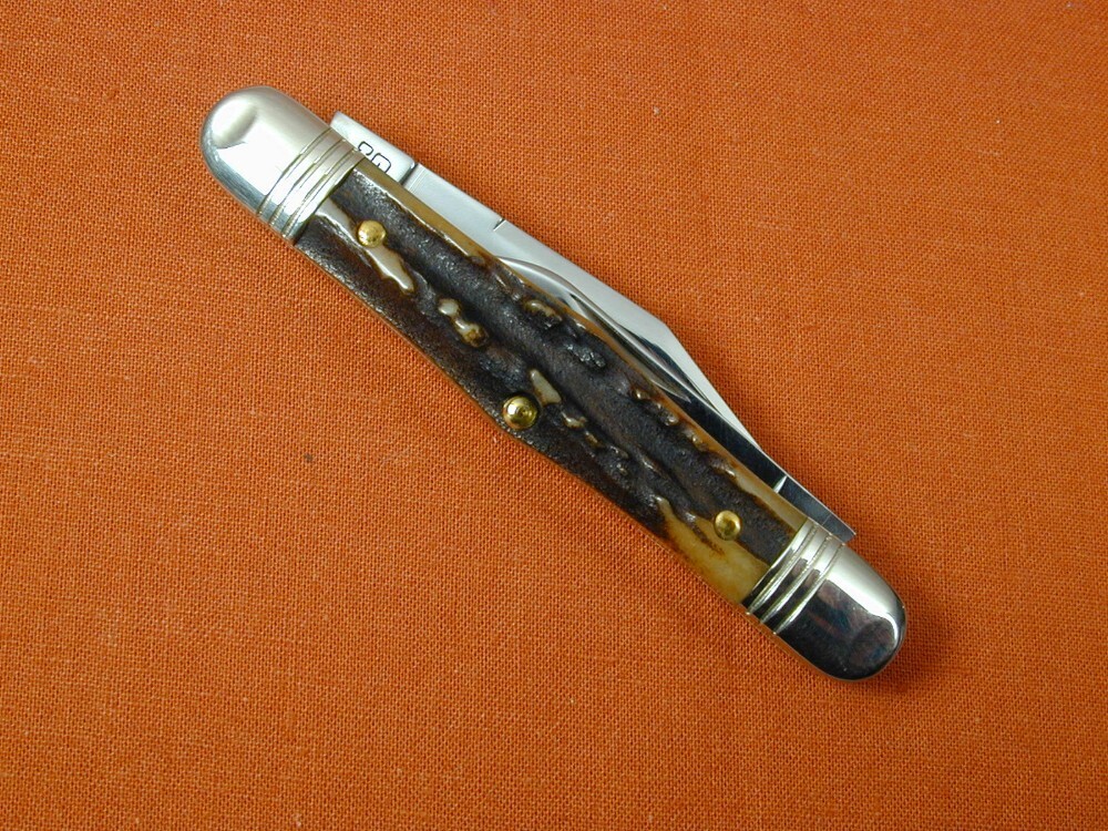 Great Eastern Cutlery GEC Northfield Sambar Stag Conductor Knife NIT 1 ...