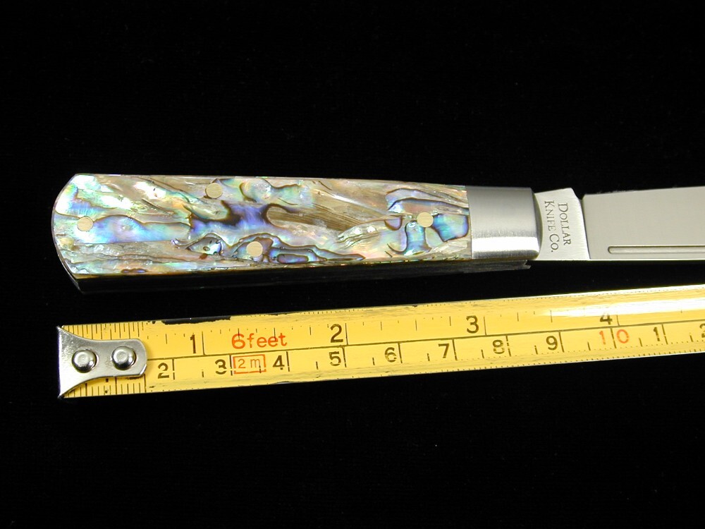 Dollar Knife Co. LVS Abalone Jack Knife from Cooper Cutlery Made in USA ...
