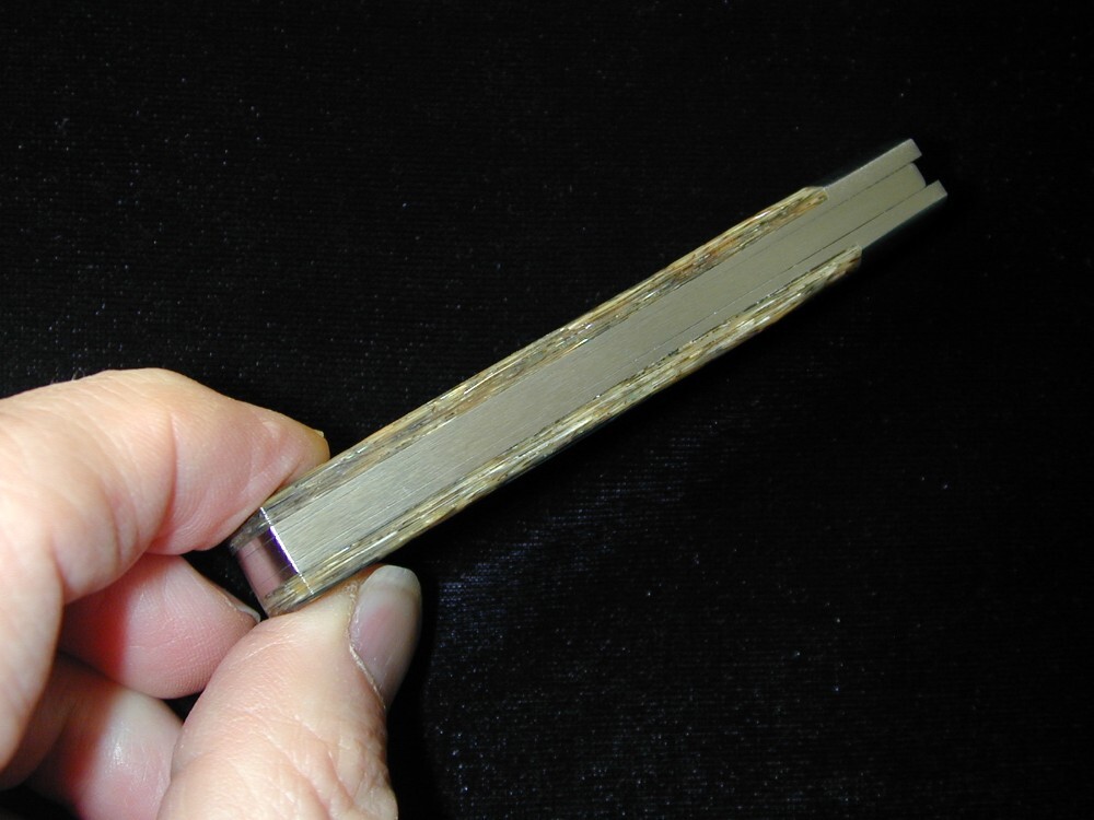 Dollar Knife Co. LVS Abalone Jack Knife from Cooper Cutlery Made in USA ...