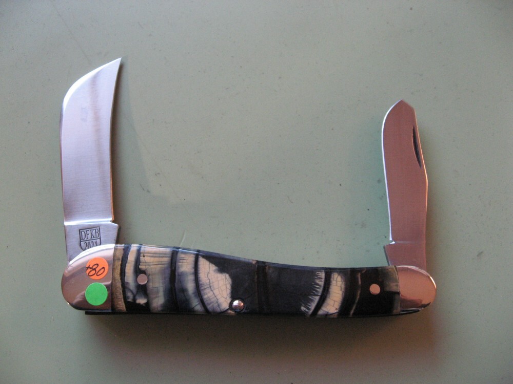 DANIELS FAMILY KNIFE BRANDS-TITUSVILLE CUTLERY-ROOSTER COMB CROSS CUT ...