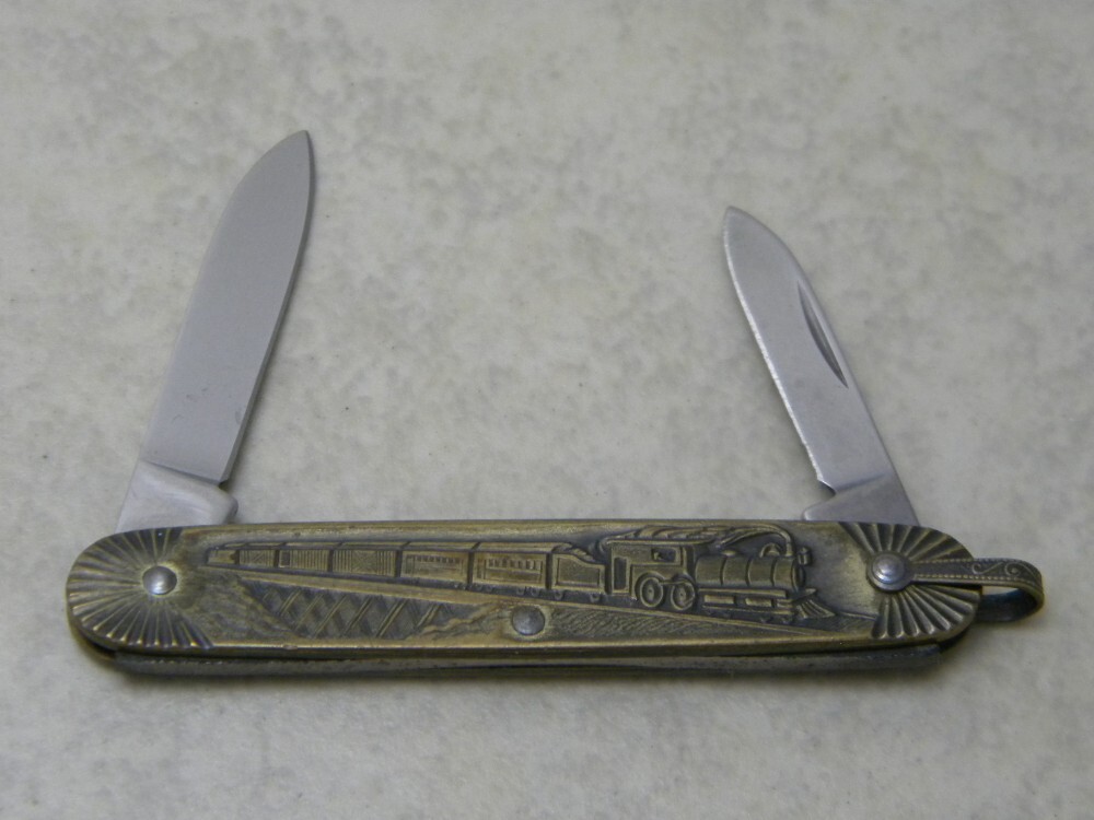 Imperial USA Locomotive Train Figural Knife