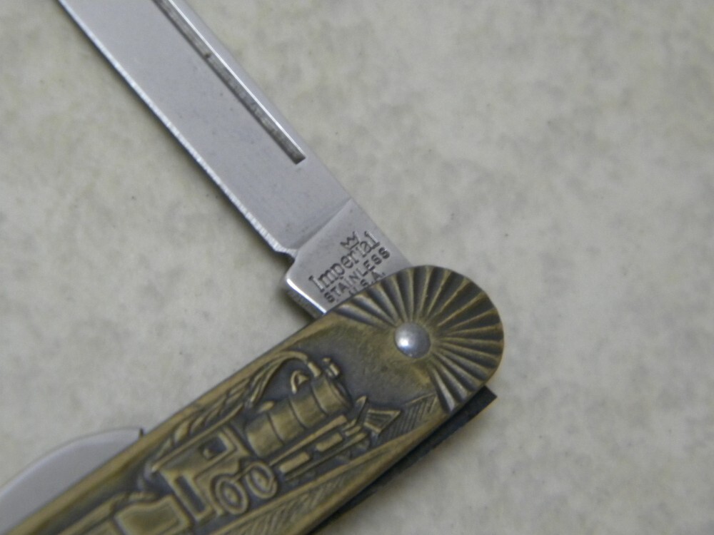 Imperial USA Locomotive Train Figural Knife