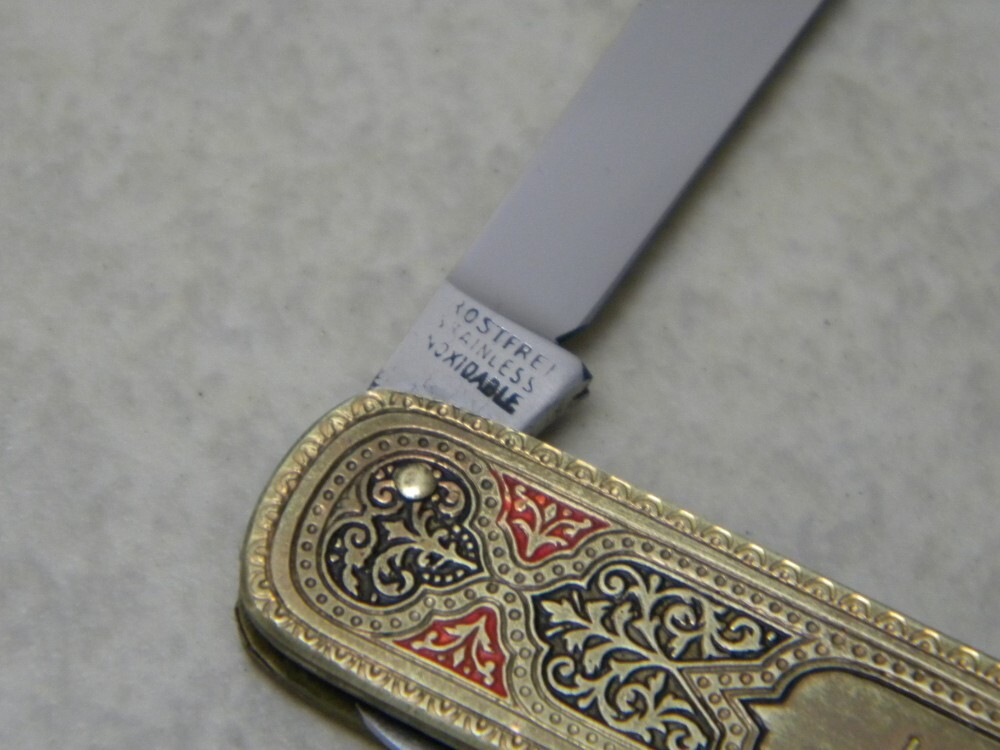 Solingen "Kulkoni" Metal Pen Knife in Pouch