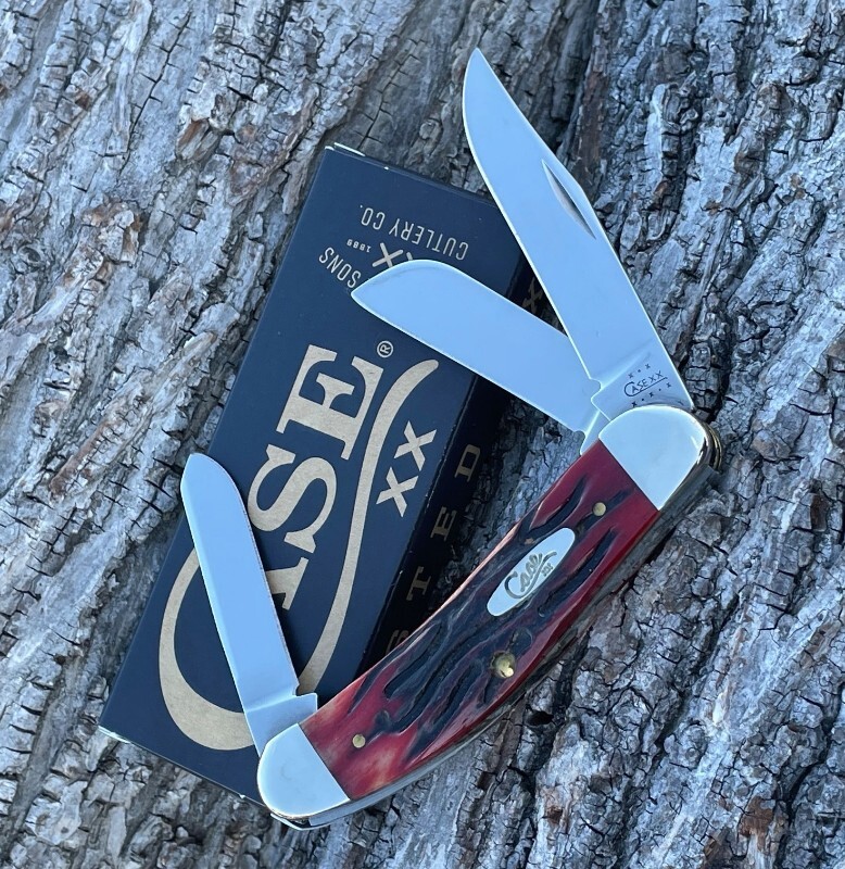 CASE XX ** SFO 2002 RED WORM GROOVED SOWBELLY